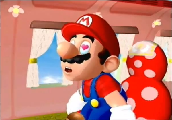 File:SMS Mario swooning over ad.png - Super Mario Wiki, the Mario ...