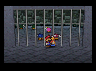 File:Paper Mario Imprisoned Bombette.png - Super Mario Wiki, the Mario ...