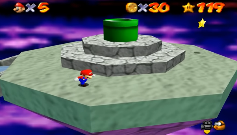 File:SM64 Sky Pipe.png - Super Mario Wiki, the Mario encyclopedia