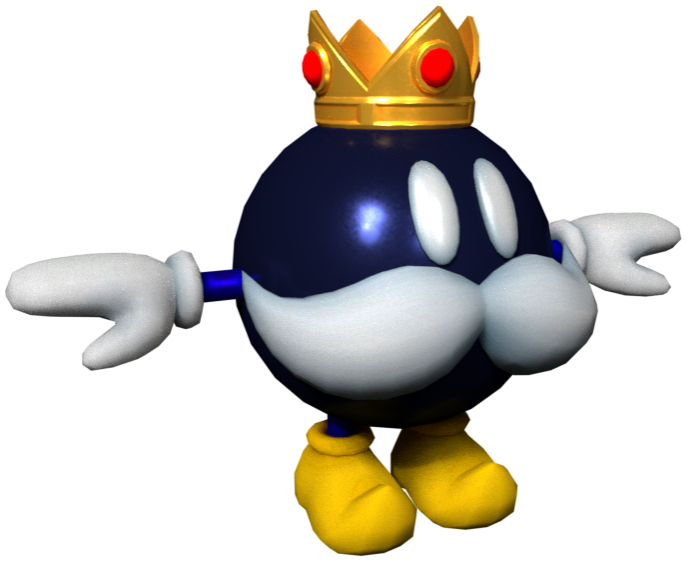 File:SMPKingBobOmbModel.png - Super Mario Wiki, the Mario encyclopedia