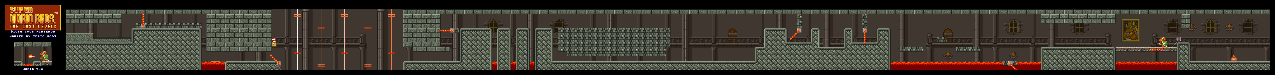 File:NES LL World 7-4 Map.png - Super Mario Wiki, the Mario encyclopedia