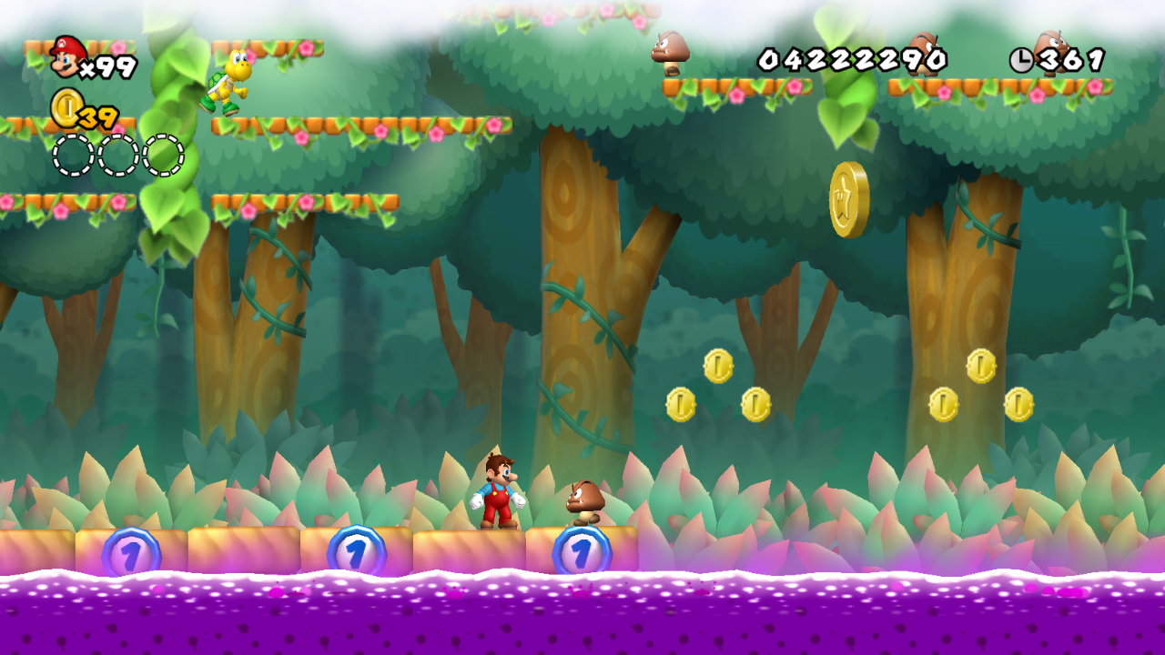 File:NSMBW World 5-4 Screenshot.png - Super Mario Wiki, the Mario ...