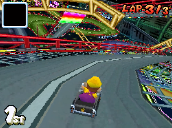 File:MKDS Waluigi Pinball Road.png - Super Mario Wiki, the Mario ...