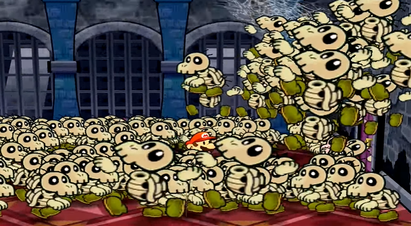 File:PMTTYD Dull Bones Swarm.png - Super Mario Wiki, the Mario encyclopedia