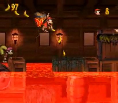 File:Lava Lagoon DKC2 shot.png - Super Mario Wiki, the Mario encyclopedia