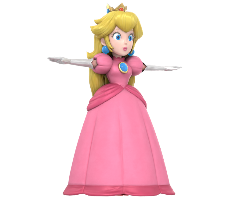 File:LM3 Peach Model.png - Super Mario Wiki, the Mario encyclopedia