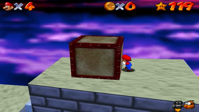 File:SM64 Sky Block.png - Super Mario Wiki, the Mario encyclopedia