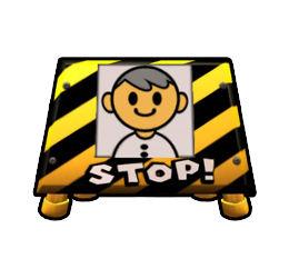 File:MKAGPDX Interrupting Signboard.png - Super Mario Wiki, the Mario ...