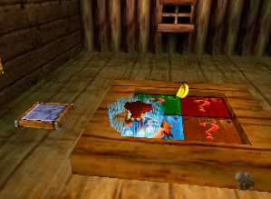 File:DK64 Crystal Caves Donkey Banana 10.png - Super Mario Wiki, the ...