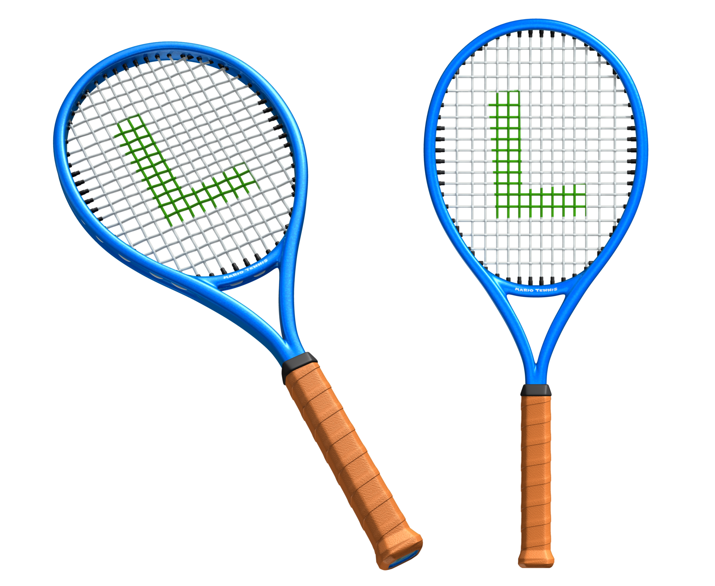 File:MTO Luigi's tennis racket.png - Super Mario Wiki, the Mario ...