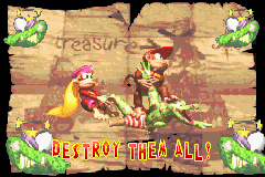 File:DKC2 GBA Destroy Them All.png - Super Mario Wiki, the Mario ...