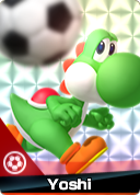 File:Card RareSoccer Yoshi.png - Super Mario Wiki, the Mario encyclopedia