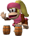 File:Dixie Kong DKa3.png - Super Mario Wiki, the Mario encyclopedia
