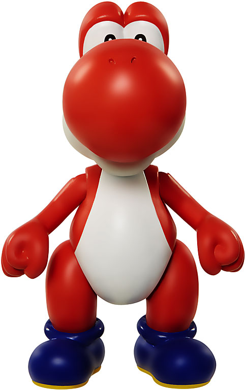 File:World of Nintendo 2.5 Inch Red Yoshi.jpg - Super Mario Wiki, the ...