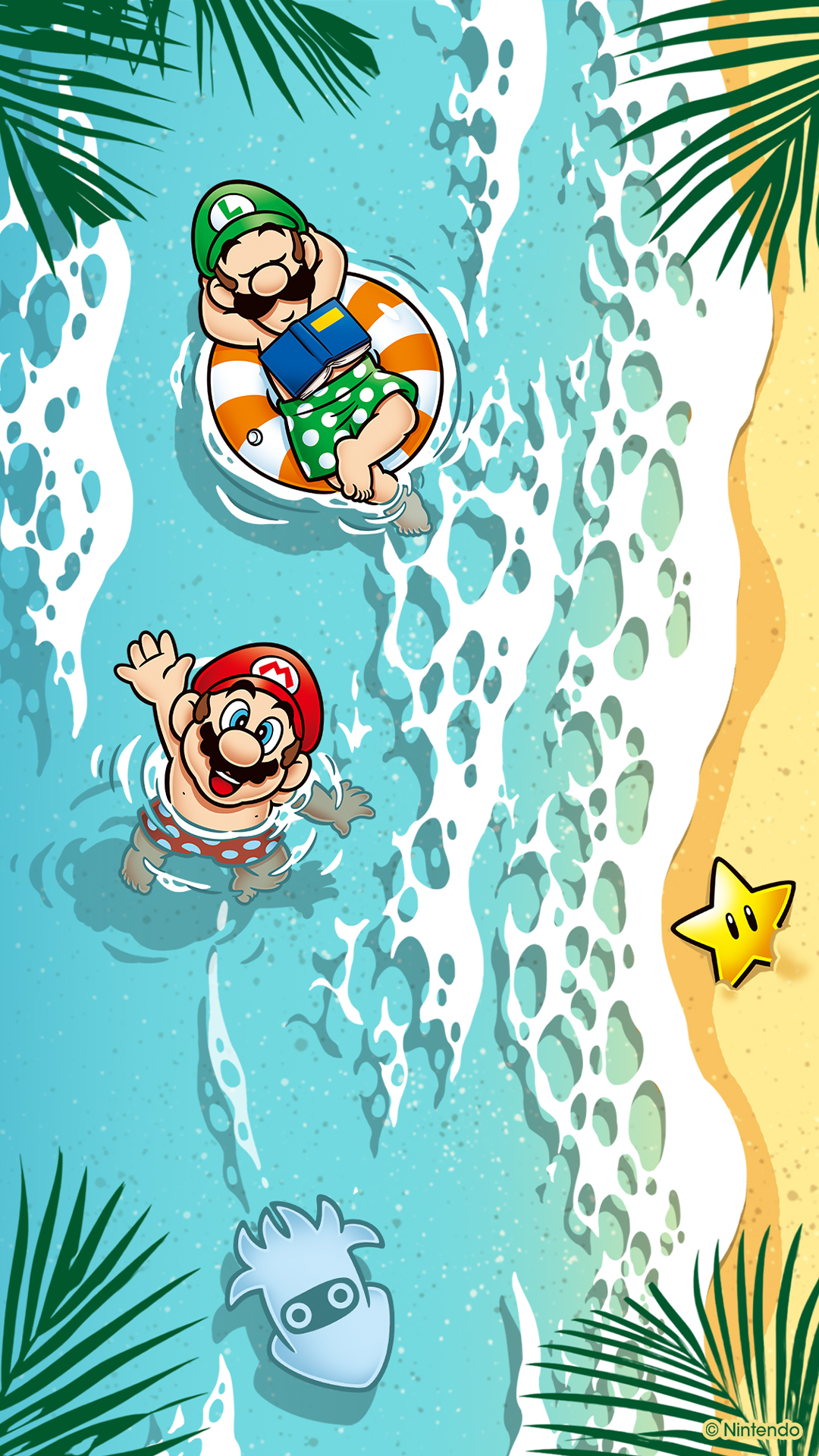 File:My Nintendo Mario Luigi Summer 2024 wallpaper desktop.jpg - Super ...