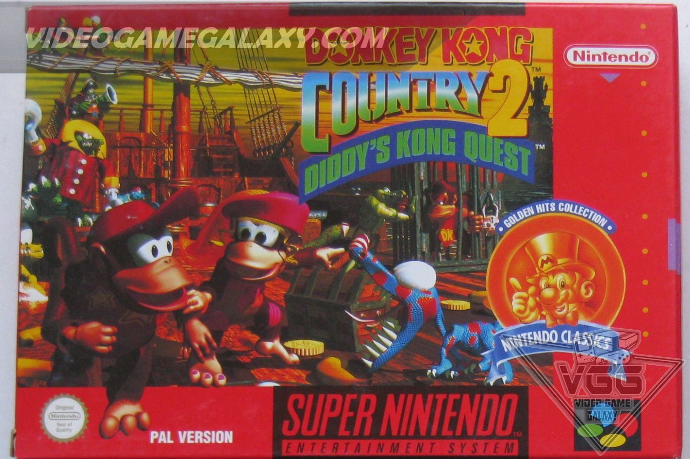 File:DKC2 SNES Box NEAI Nintendo Classics.jpg - Super Mario Wiki, the ...