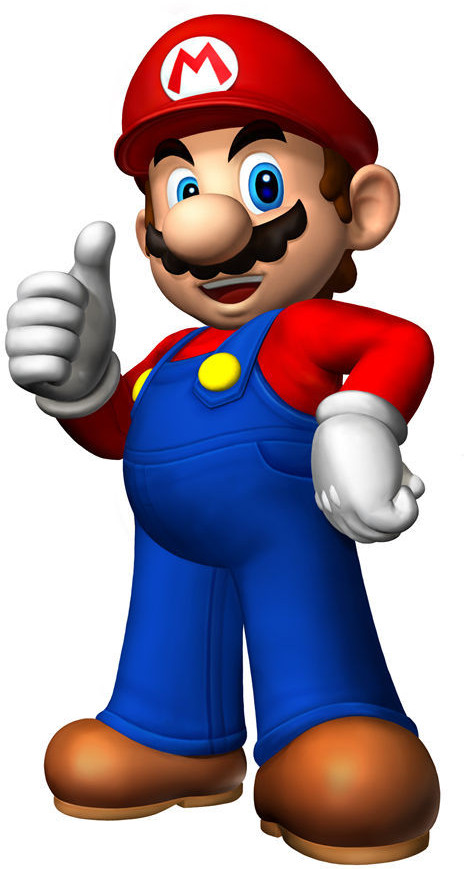 File:Mario MP5 thumb up artwork.jpg - Super Mario Wiki, the Mario ...