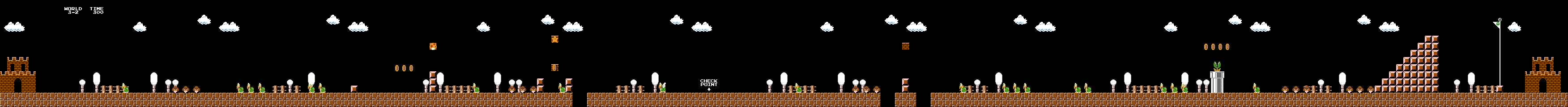 File:SMB NES World 3-2 Map.png - Super Mario Wiki, the Mario encyclopedia