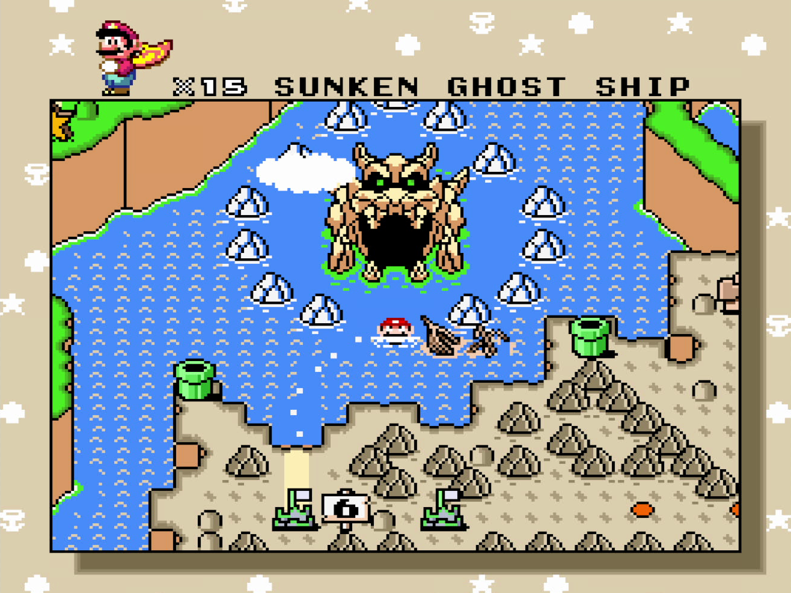 File:NM SMW Bowsers Castle Appears.png - Super Mario Wiki, the Mario encyclopedia
