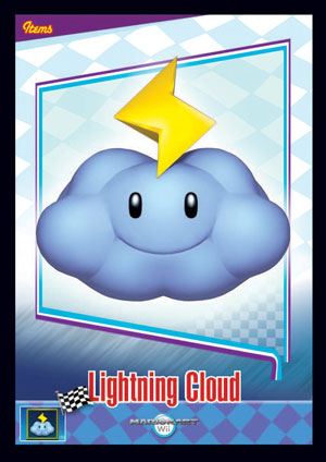 File:MKW Lightning Cloud Trading Card.jpg - Super Mario Wiki, the Mario ...
