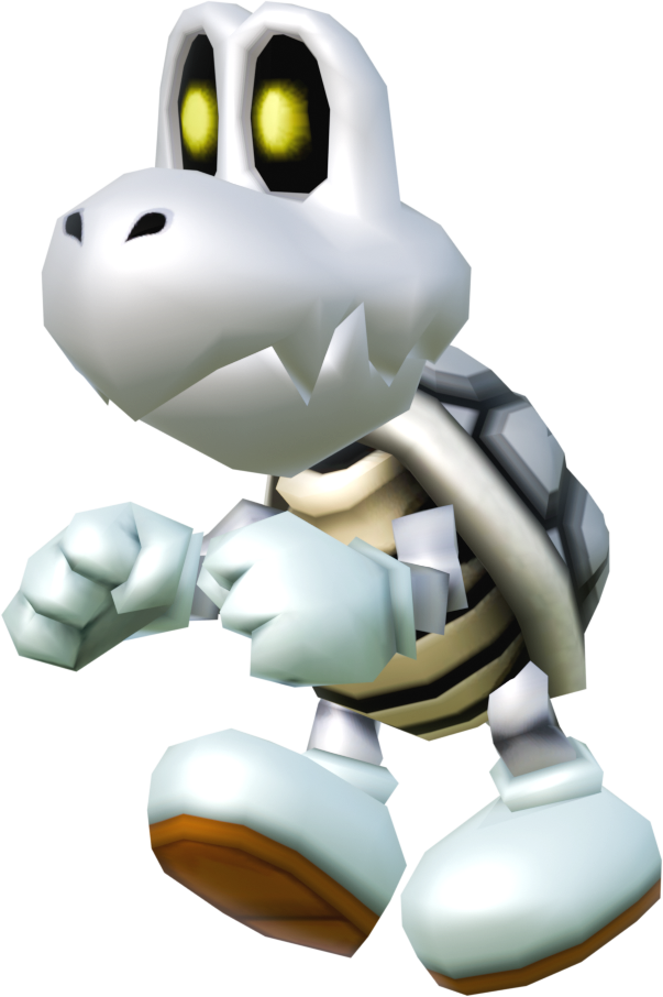 File:NSMBU Asset Model Dry Bones.png - Super Mario Wiki, the Mario ...
