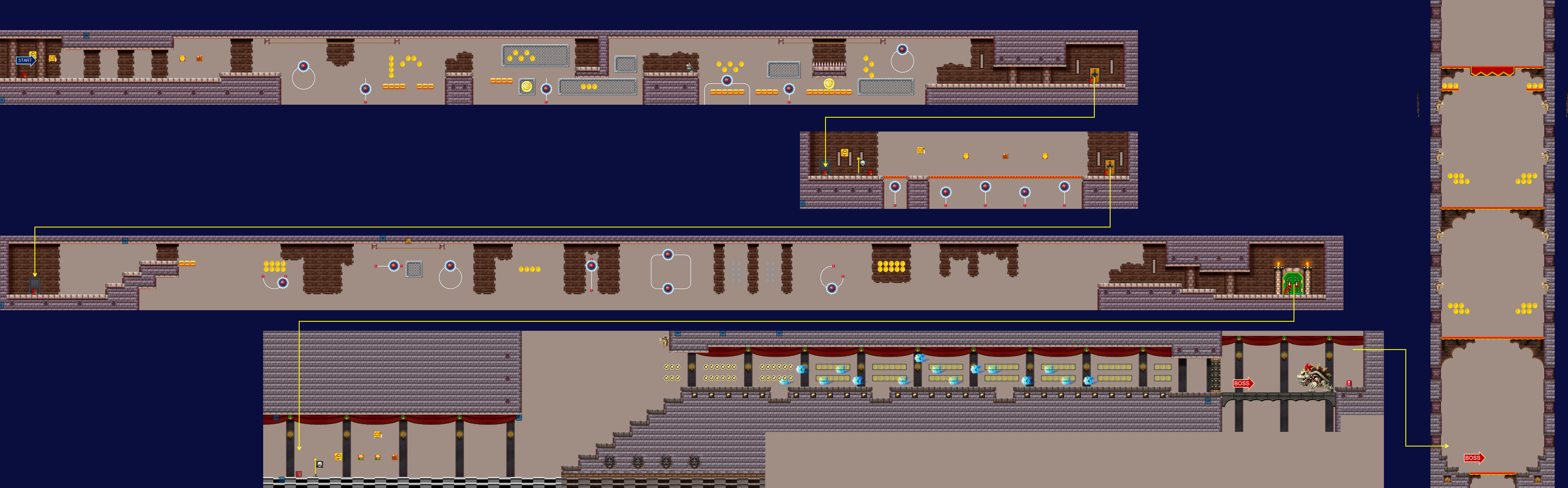 File:NSMB2 map 96CAS.png - Super Mario Wiki, the Mario encyclopedia