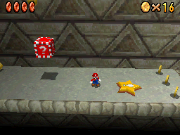 File:SM64DS Under the Moat Star Switch.png - Super Mario Wiki, the ...