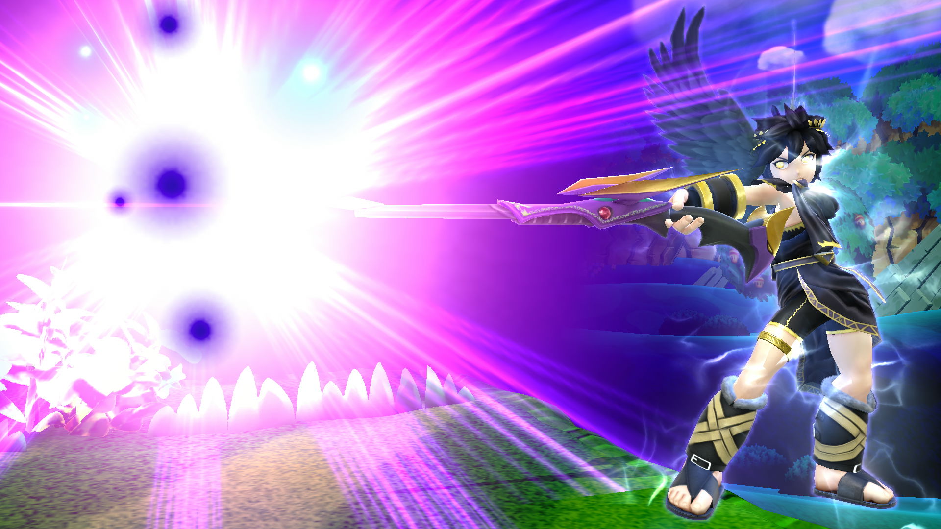 File:Dark Pit Staff Wii U.jpg - Super Mario Wiki, the Mario encyclopedia