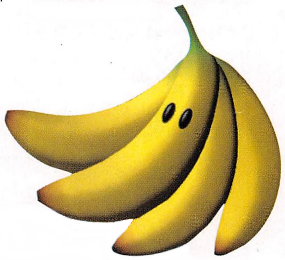 File:MK64 Banana Bunch art.jpg - Super Mario Wiki, the Mario encyclopedia