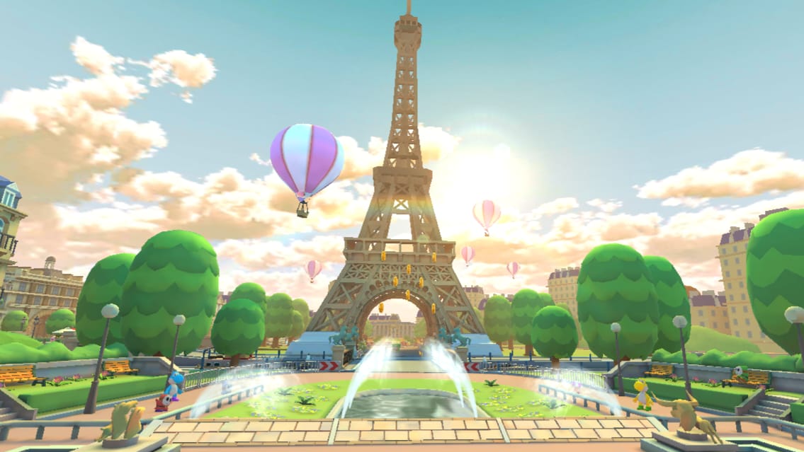 File:MKT Paris Promenade Eiffel Tower.jpg - Super Mario Wiki, the Mario ...