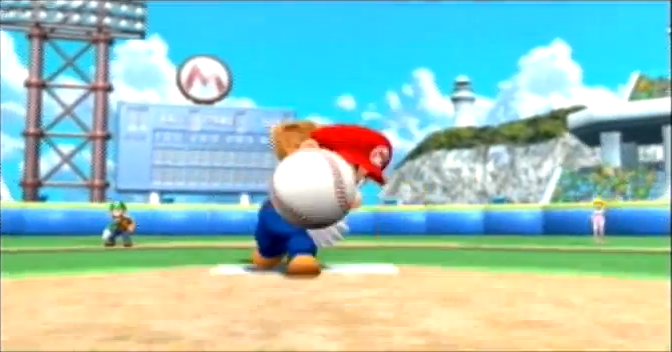 File:MSS Mario throws the ball.png - Super Mario Wiki, the Mario ...