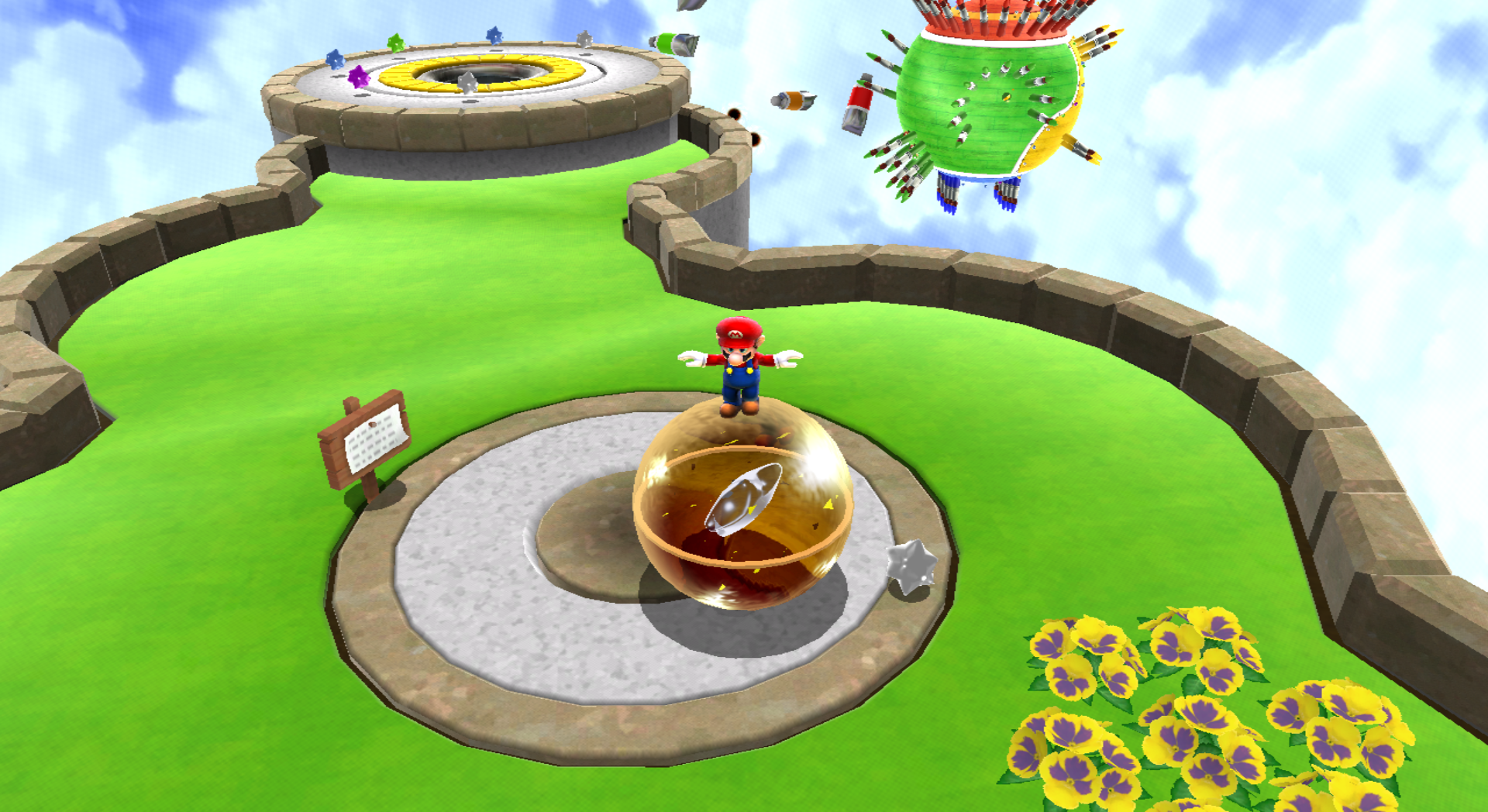 File:SMG2 Rolling Masterpiece Galaxy 1.png - Super Mario Wiki, the ...