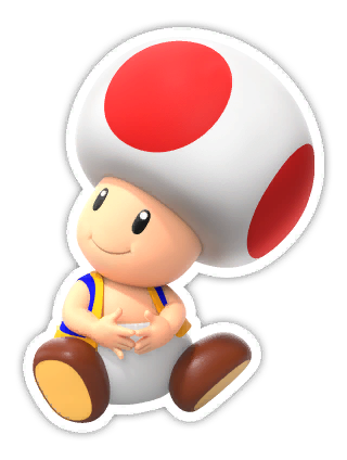 File:Toad Jamboree Sticker.png - Super Mario Wiki, the Mario encyclopedia