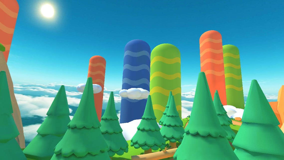 File:MKT 3DS Rock Rock Mountain Forest View.jpg - Super Mario Wiki, the ...