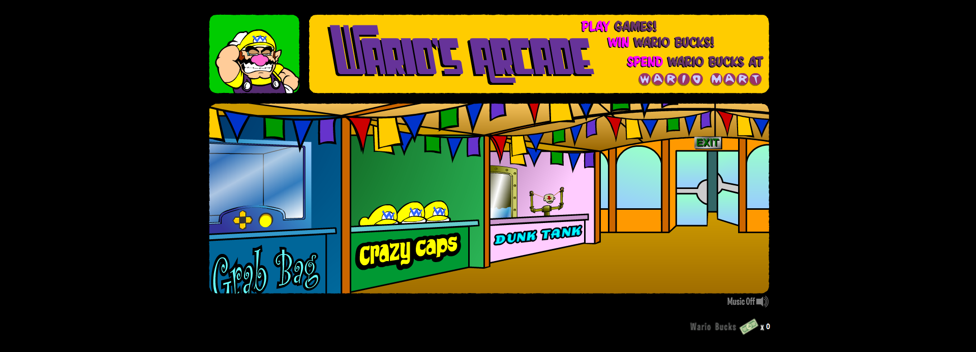 File:Welcometogreedvillewariosarcade.png - Super Mario Wiki, the Mario ...