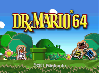 File:Dr Mario 64 title screen.png - Super Mario Wiki, the Mario ...