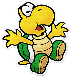 File:PMCS Koopa Troopa Hurt.png - Super Mario Wiki, the Mario encyclopedia
