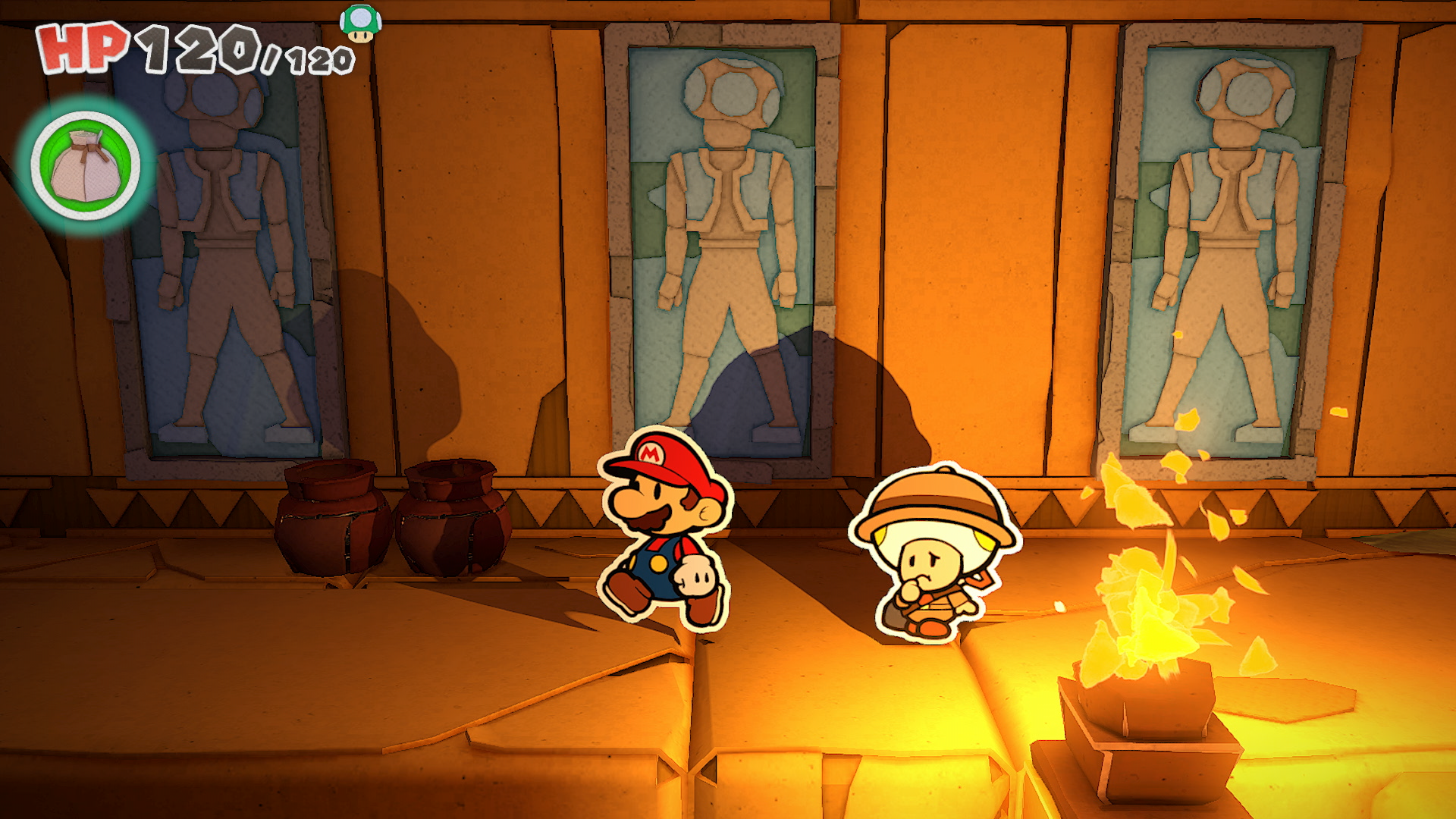 File:PMTOK Toad murals.png - Super Mario Wiki, the Mario encyclopedia