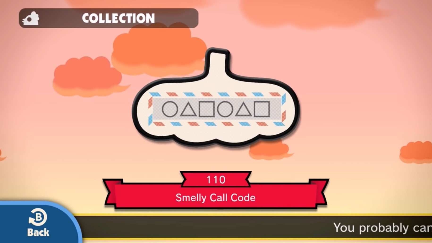 File:Smelly Call Code.jpg - Super Mario Wiki, the Mario encyclopedia
