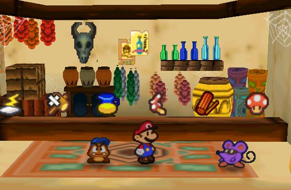 Little Mouser's Shop - Super Mario Wiki, the Mario encyclopedia