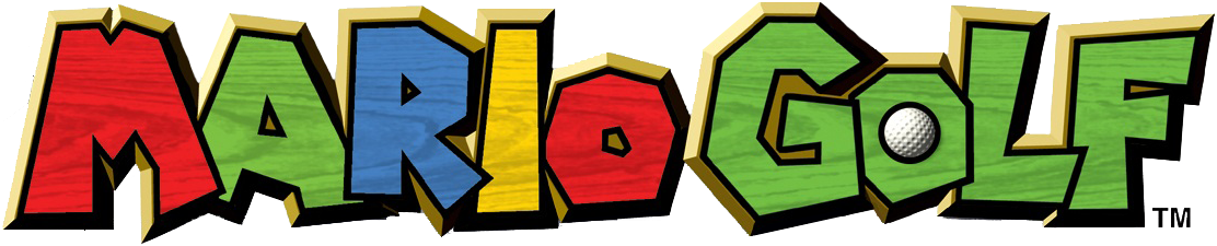 File:Mario Golf Series Logo 2.png - Super Mario Wiki, the Mario ...