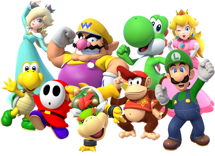 File:SMP Group artwork 2.png - Super Mario Wiki, the Mario encyclopedia