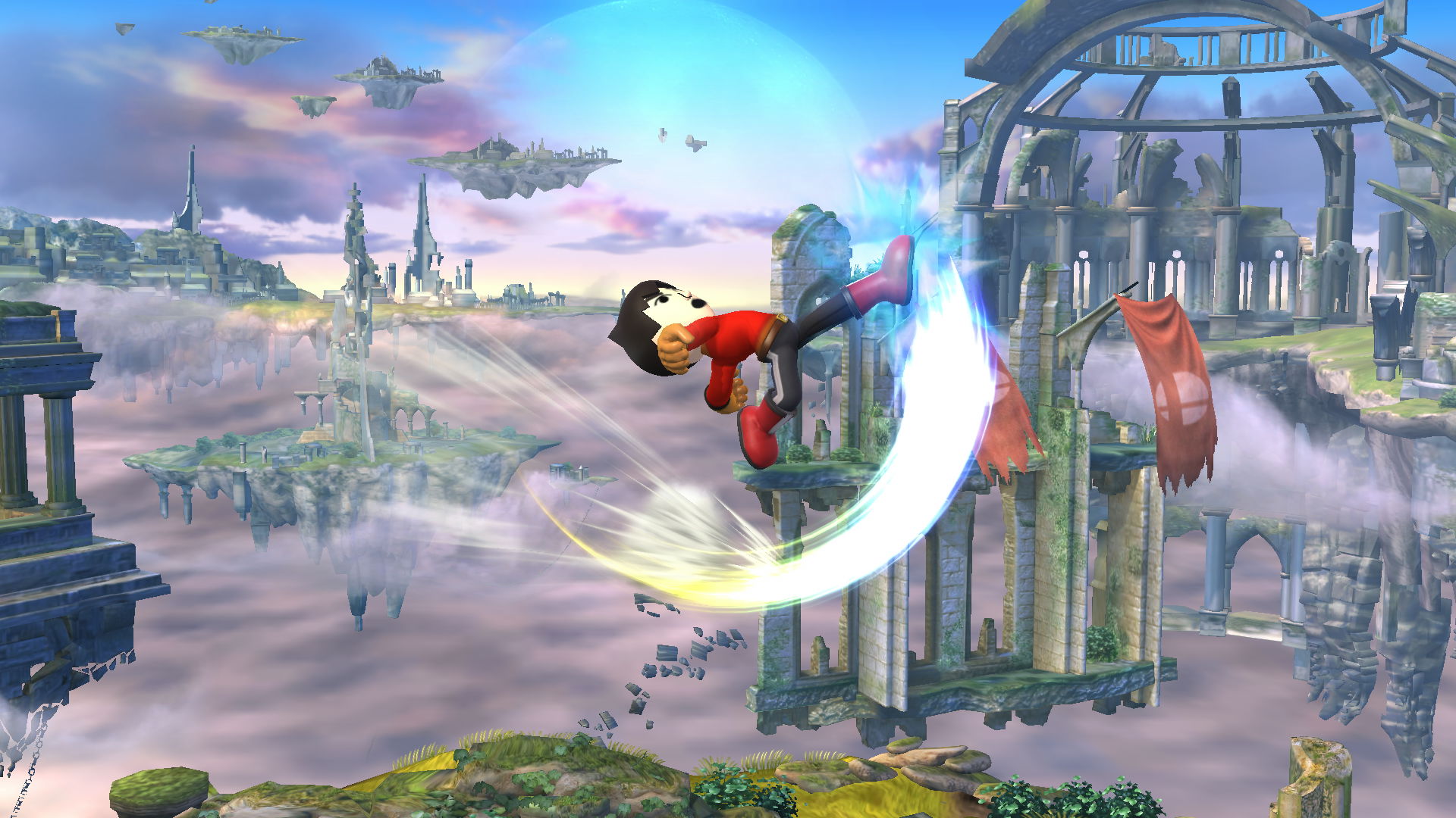 File:SSBWiiU Soaring Axe Kick.jpg - Super Mario Wiki, the Mario ...