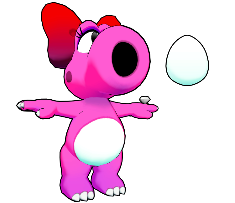 File:MALBS Birdo Model.png - Super Mario Wiki, the Mario encyclopedia