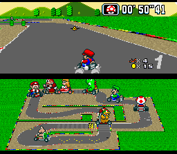 File:SMK Mario Circuit 2 Screenshot.png - Super Mario Wiki, the Mario ...