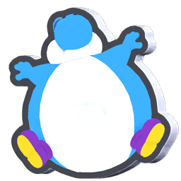File:Standee Balloon Light Blue Yoshi.png - Super Mario Wiki, the Mario ...