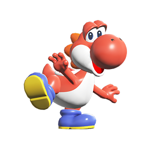 File:YoshiRed (CharSelect) - SMBW.png - Super Mario Wiki, the Mario ...