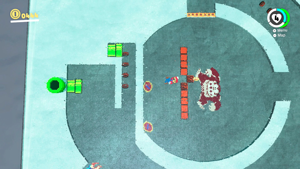 File:8-Bit Pipe SMO.jpg - Super Mario Wiki, the Mario encyclopedia