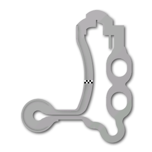 File:MK8DX Wii Daisy Circuit Map.png - Super Mario Wiki, the Mario ...