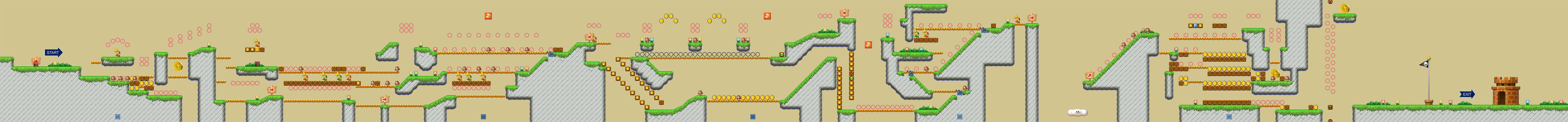 File:NSMBU Follow That Shell Map.png - Super Mario Wiki, the Mario ...